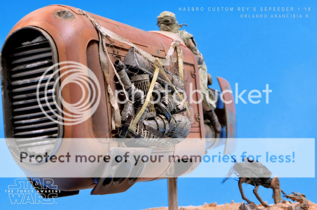 1/18 Rey's speeder & steelpecker. - Ready for Inspection - SF ...